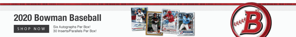 2020 Baseball Cards Boxes & Cases | DA Card World